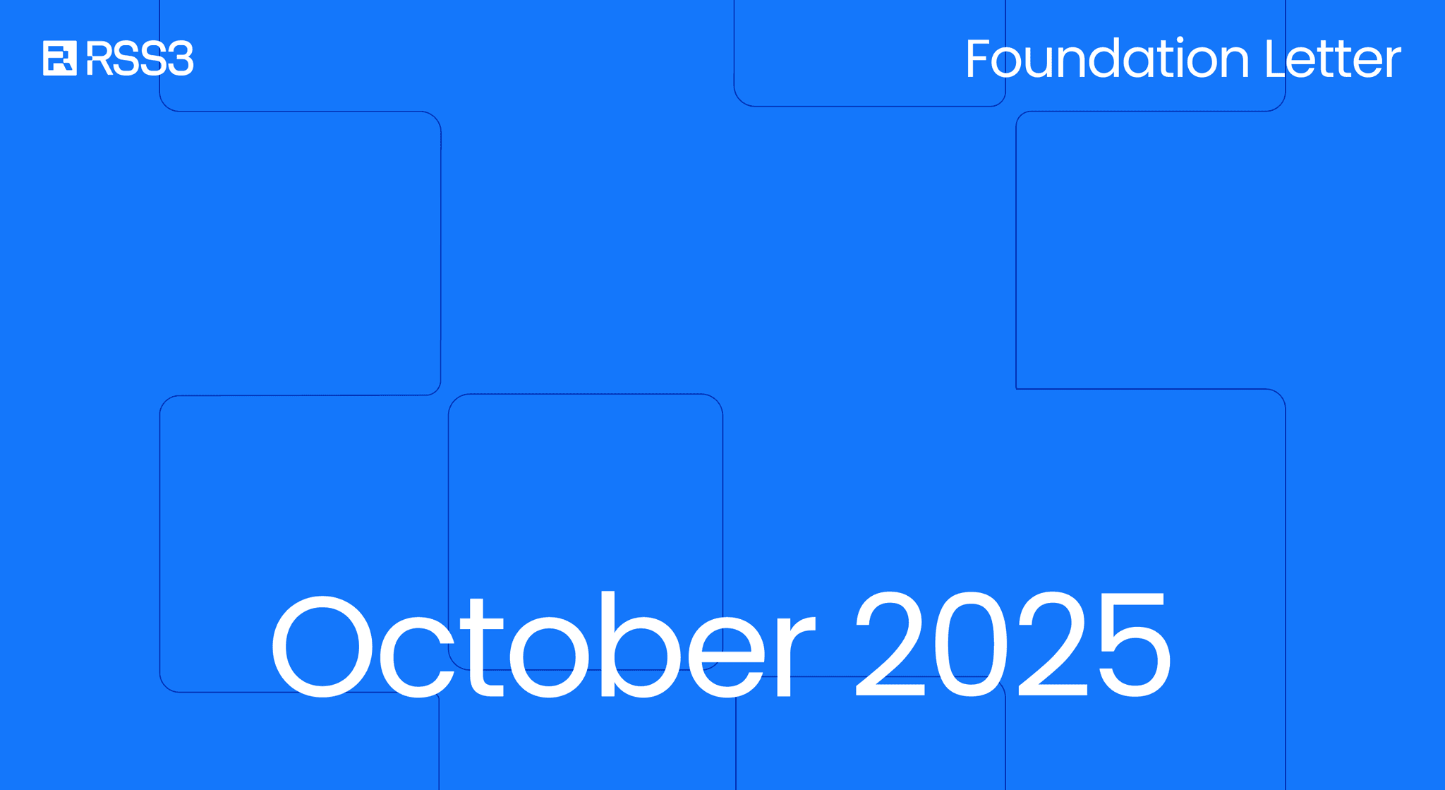 RSS3 - The Open Information Layer